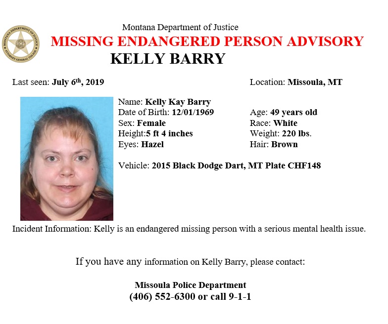 Missing-Endangered Person Advisory for Missoula woman canceled